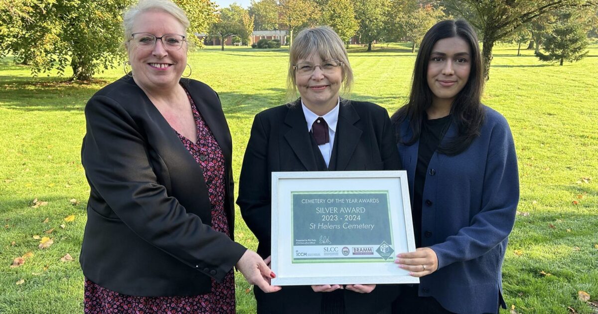 Fourth Consecutive Silver Award for Bereavement Service - St Helens Labour