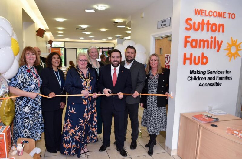 First of three new Family Hubs officially opens - St Helens Labour